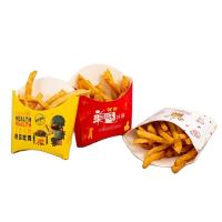 China Custom OEM French Fries Boxes - 30,000pcs MOQ Food-Grade Paper Trays with Custom Sizes & Printing for sale