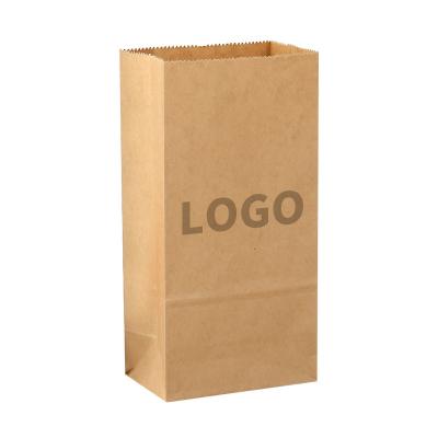 China Custom Kraft Paper Bags with Ribbon Handle - FSC Certified Recycled Material for Flower Stores & Bakeries for sale