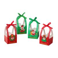 China Custom Portable Christmas Cardboard Gift Boxes - Multiple Size Options with Eco-Friendly Coated Paper Packaging for sale