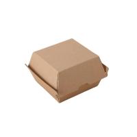 China Biodegradable White Cardboard Burger & French Fry Box with Custom Printing - 200+ Capacity Wholesale Takeout Packaging for sale