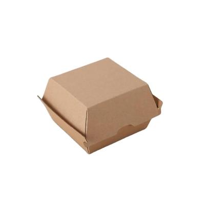 China Biodegradable White Cardboard Burger & French Fry Box with Custom Printing - 200+ Capacity Wholesale Takeout Packaging for sale