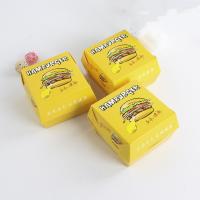 China Wholesale Biodegradable Burger Box with Custom Logo Recycled Material Fast Food Packaging 100-Pack for sale