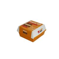 China Eco-Friendly Customizable Foldable Burger Box for Fast Food Takeaway Packaging for sale