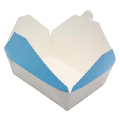 China Custom Recyclable Kraft Paper Burger Box 10x10x8 cm ISO9001 Eco-Friendly Takeaway Packaging for sale