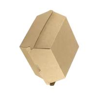 China Eco-Friendly Custom Printed Corrugated Packaging Boxes 350gsm Kraft Paper with Compostable Coating for sale