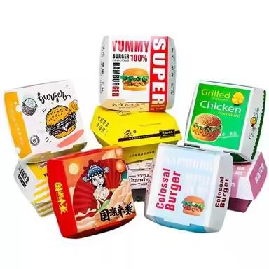 China Wholesale Custom Kraft Paper Takeout Containers 9x6x4 Inch for Fries Burgers Chicken Wings for sale