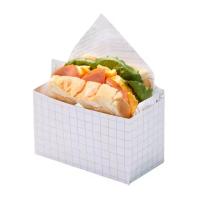 China Custom Kraft Paper Food Boxes 350gsm FSC Certified for Sandwiches Burgers Breakfast for sale