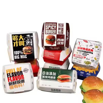 China Biodegradable Bagasse Clamshell Burger Box 100% Compostable Custom Logo Fast Food Container 6x6 Inch for sale