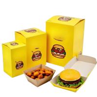 China Customized Printing Fast Food Boxes: Burger, Fry & Chicken Nugget Packaging for sale