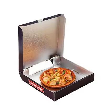 China Custom Corrugated Pizza Box with Aluminum Foil Lining FSC Certified 5000 pcs MOQ for sale