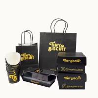 China Custom Recyclable Kraft Paper Fast Food Takeaway Box for Hamburger French Fries Fried Chicken 5000 Pcs MOQ for sale