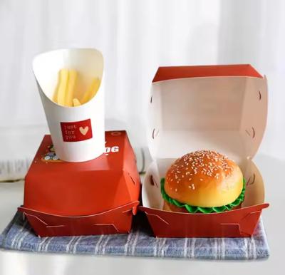 China Eco-Friendly Disposable Fast Food Box with Customized Shape and Finish for sale