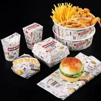 China Wholesale Custom Fried Chicken Boxes FSC Certified Food Grade Cardboard 5000 pcs MOQ for sale