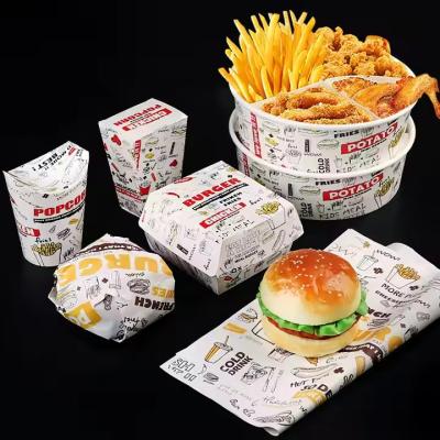 China Wholesale Custom Fried Chicken Boxes FSC Certified Food Grade Cardboard 5000 pcs MOQ for sale