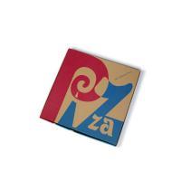 China Custom Logo Eco-Friendly Pizza Box Food Grade Corrugated Paper 10000 Pcs MOQ for sale