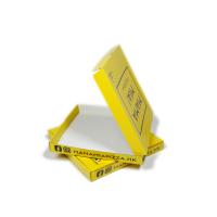 China Fast Food Corrugated Paper Pizza Box Customized Restaurant Container with Custom Logo Packaging Boxes for sale