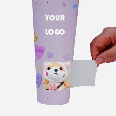 China Custom Disposable Food Grade Paper Cups with Blind Box Design - 5000 Piece MOQ and FSC/ISO Certified for sale