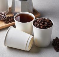China Custom Printed Double Wall Paper Coffee Cups 8oz 12oz 16oz Eco Friendly Water Based Coating for sale