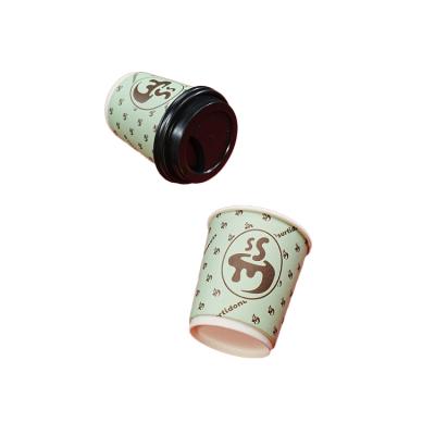 China Biodegradable Double Wall Coffee Paper Cups 8oz 12oz 16oz 20oz Custom Logo Takeaway Hot Drink Cups for sale