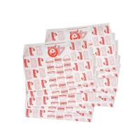 China Custom Printed Biodegradable Greaseproof Paper 20x20cm to 30x30cm with FSC FDA Certification for sale