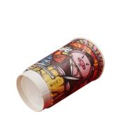 China Eco Friendly Disposable Double Layer Hot Coffee Paper Cup 8oz to 20oz with Biodegradable Lid for sale