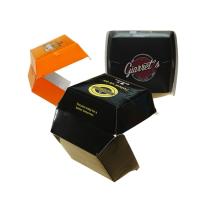 China Wholesale Custom Eco-Friendly Burger Boxes FSC Certified Corrugated Cardboard 15x15x8cm for sale