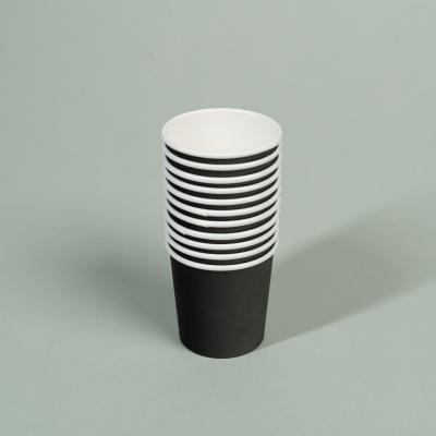 China Eco-friendly custom printed logo disposable single and double wall coffee paper cup for sale