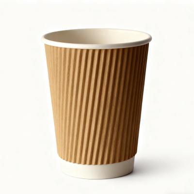 China Disposable paper cup biodegradable customized eco-friendly hot drink coffee paper cup for sale