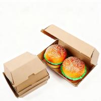 China Wholesale Eco Friendly Disposable Burger and French Fry Boxes 30 000 pcs MOQ Customizable for sale