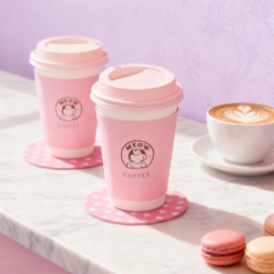 China Wholesale Custom Biodegradable Paper Cups 4oz to 20oz Food Grade PLA Lined Coffee Cups for sale
