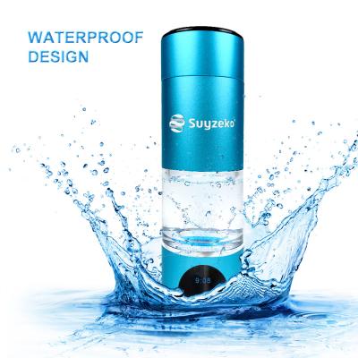 China Food Grade PC Hydrogen Water Cup Portable Smart 6000ppb Health Care for sale