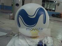 China Fantastic Event Advertising Helium Balloons Infalatable Round Shape for sale