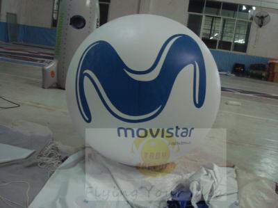 China Fantastic Event Advertising Helium Balloons Infalatable Round Shape for sale