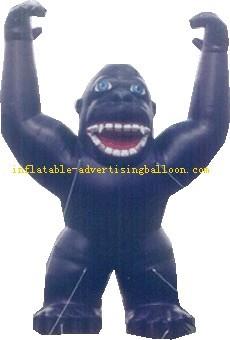 China 8m Blue Inflatable Advertising Carton For Entertainment for sale