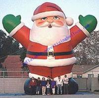 China Advertising Custom Durable  Shaped Balloons , Inflatable Large Santa Claus For Christmas Celebration,CHR-1 for sale