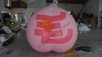 China 2m High Peach Fruit Shaped Balloons For Kids Party Birthday CE UL for sale