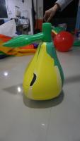 China 3ft Inflatable Pear Fruit Shaped Balloons With Screen Printing EN71 ASTM for sale