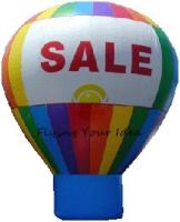 China 6m Railbow Inflatable Advertising Balloon OEM For Outdoor Show Event for sale