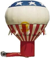 China Colorful Custom Inflatable Advertising Balloon 8m Oxford Fabric For Backyard Parties for sale