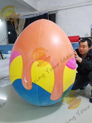 China Weather - Resistant Giant Product Replicas Inflatable Egg For Amusement Park for sale