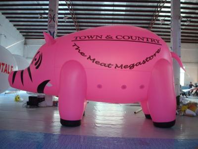 China Inflatable Lighting 3 Meters Custom Shaped Balloons 0.25mm PVC Material for sale