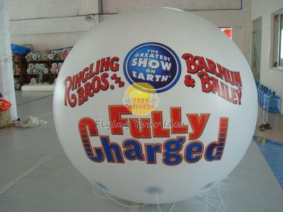 China White Reusable durable advertising helium balloons for Entertainment events for sale