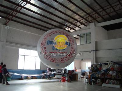 China Filled helium sphere balloons with two sides digital printing for Outdoor advertising for sale
