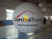 China Two sides digital printing Fireproof helium sphere balloon for Outdoor advertising for sale