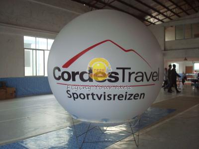 China Two sides digital printing Fireproof helium sphere balloon for Outdoor advertising for sale