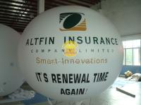 China Huge Waterproof advertising balloons with two sides digital printing for Celebration day for sale