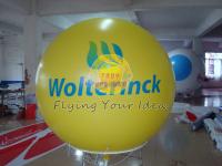 China Inflatable advertising helium balloons with 540*1080 dpi high resolution digital printing for sale
