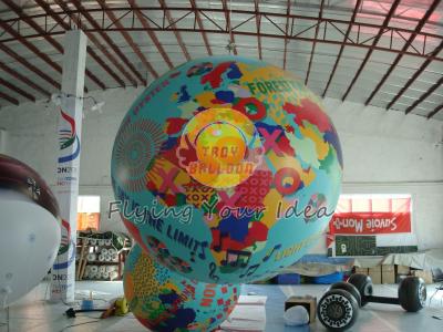 China Colorful inflatable advertising helium balloon with 0.18mm PVC Material for Trade show for sale