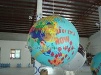 China Inflatable advertising helium balloon with total digital printing for anniversary event for sale