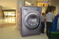 China Giant Full Digital Printing Inflatable Custom Shaped Balloons, Washing Machine Shape for sale